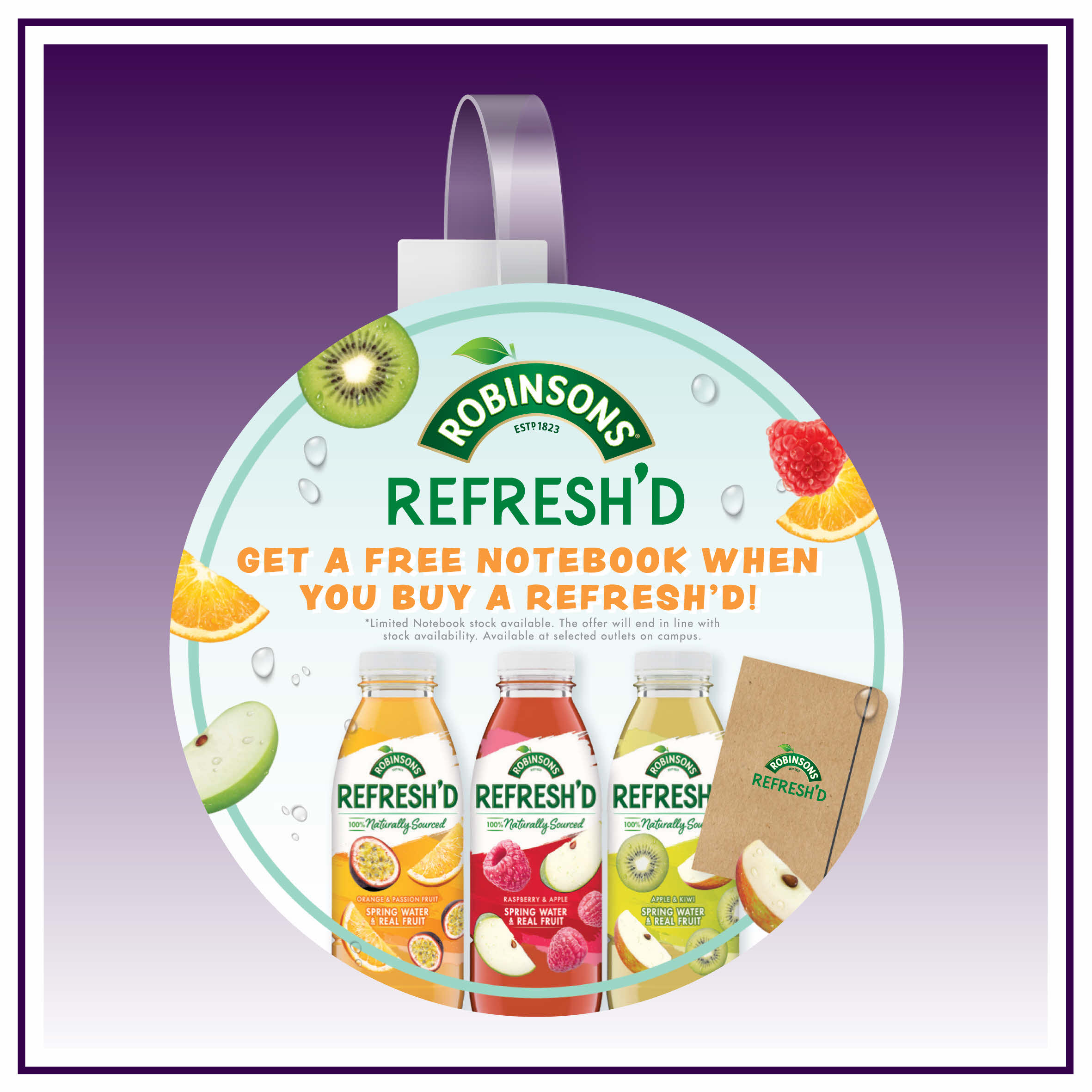 125mm Diameter Custom Shelf Wobblers