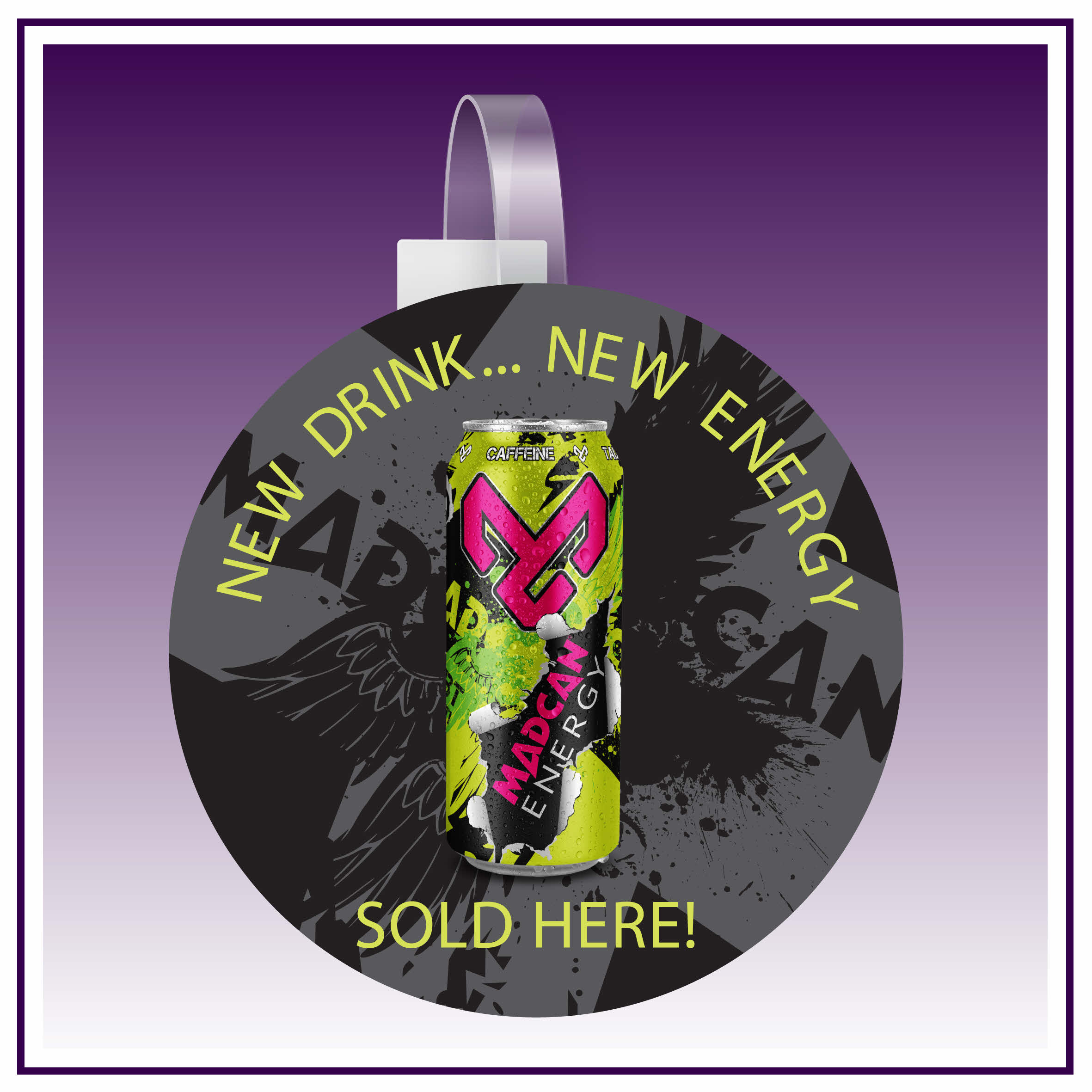 125mm Diameter Custom Shelf Wobblers