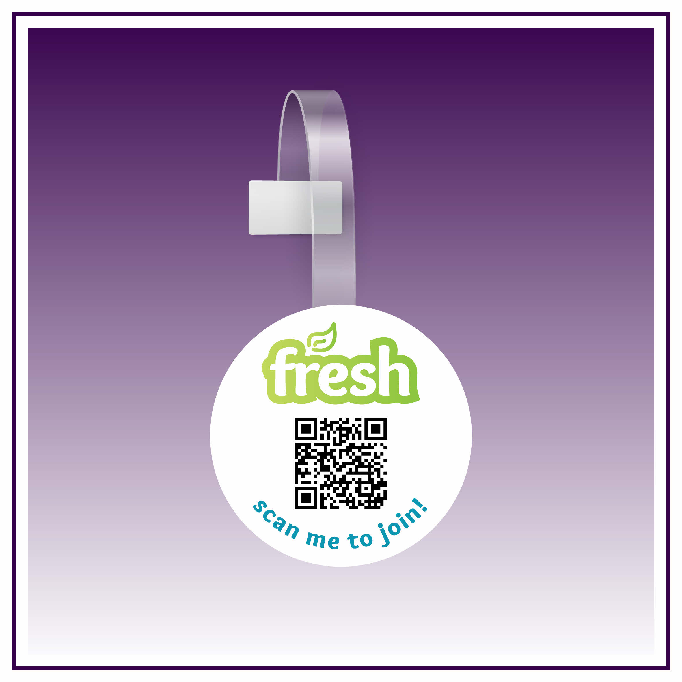 50mm Diameter Custom Shelf Wobblers