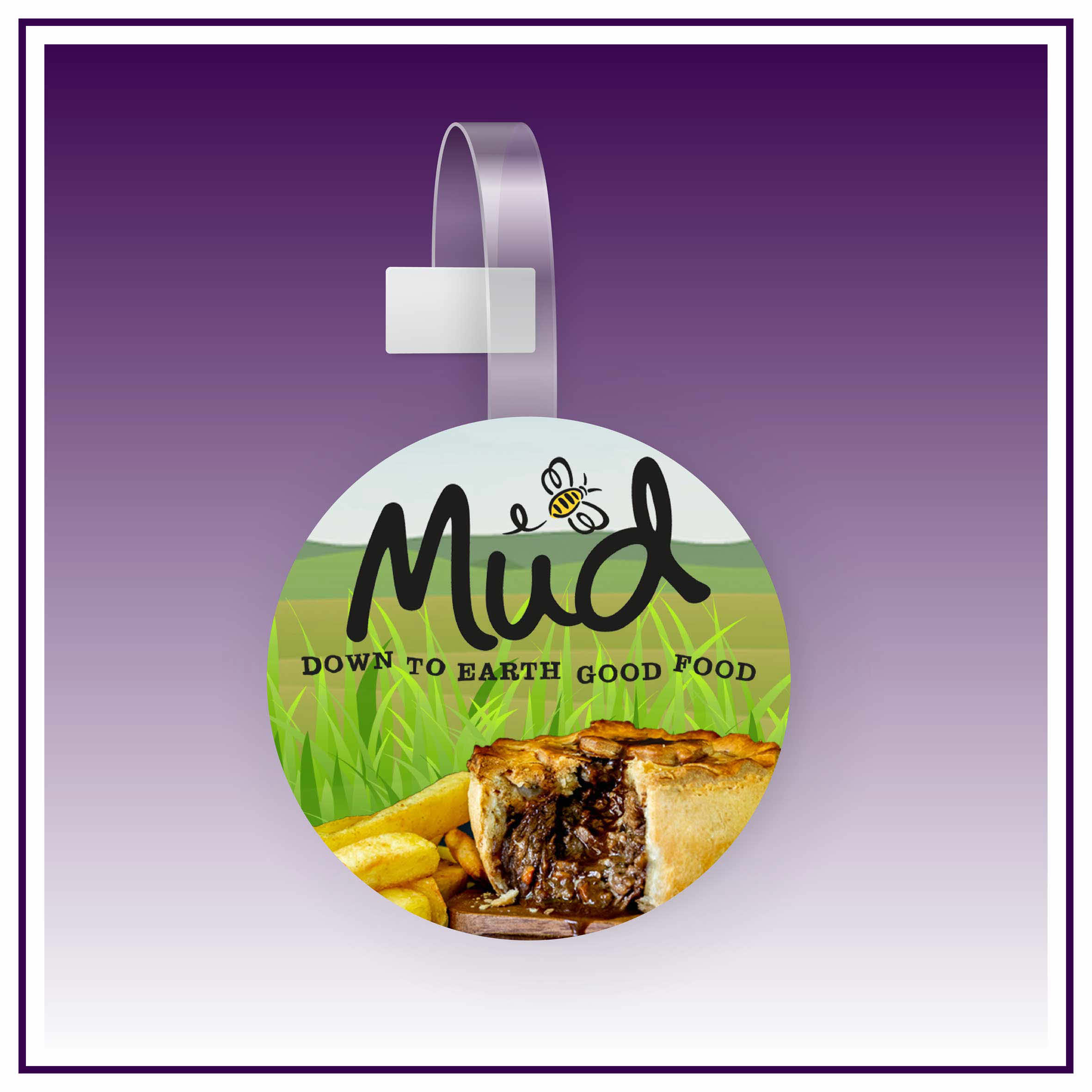 75mm Diameter Custom Shelf Wobblers