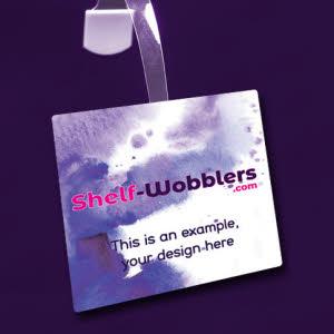 Square Shelf Wobblers